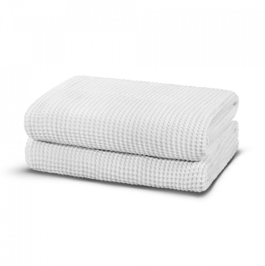 Полотенце вафельное "Casual Avenue" Modal Waffle белый/white 50*90 см ...
